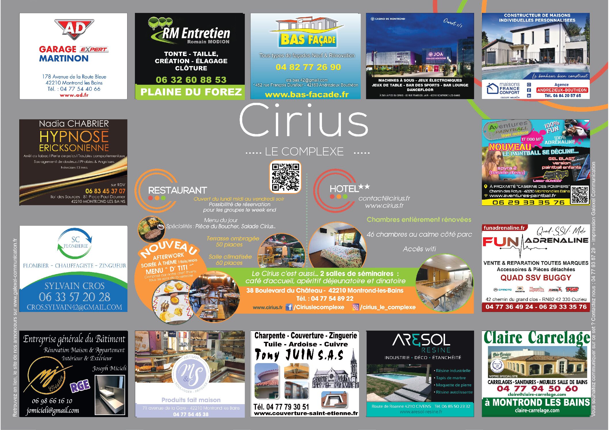 Cirius à Montrond-Les-Bains - Galexel Communication